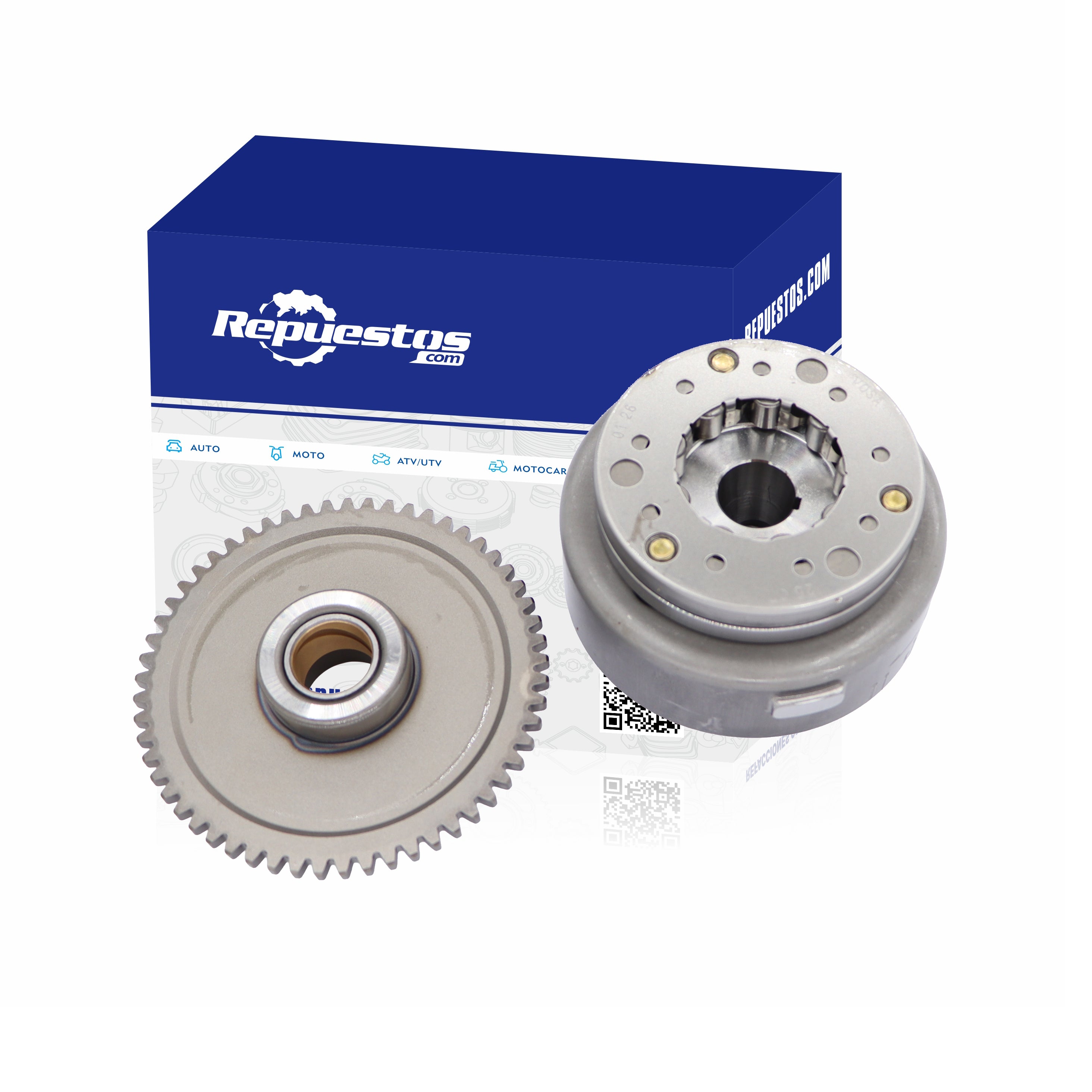 ROTOR MAGNETO COMPLETO Y ENGRANE PARA VENTO SCREAMER 300 – REPUESTOS.COM