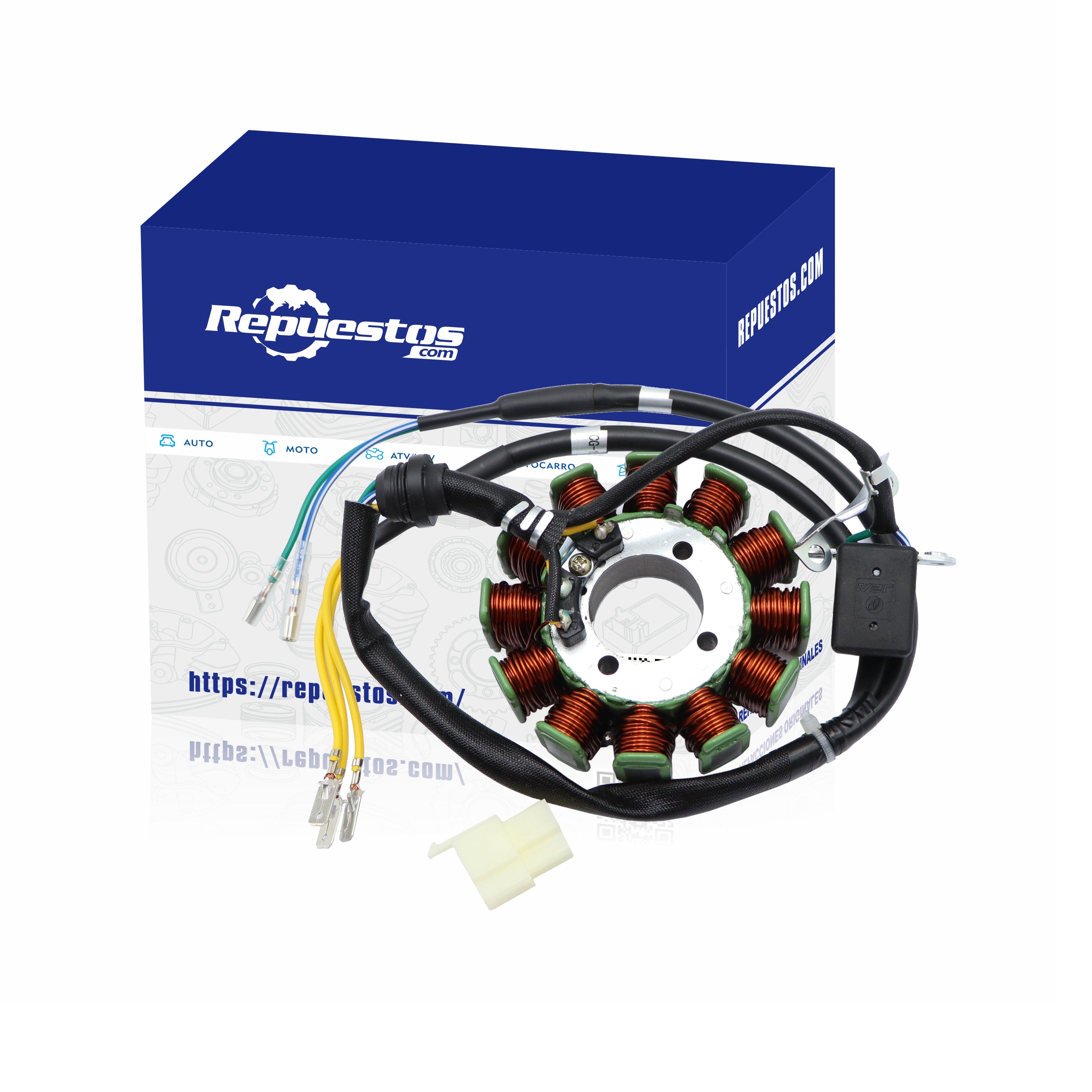 ESTATOR PARA CARABELA VECTOR 250 – REPUESTOS.COM