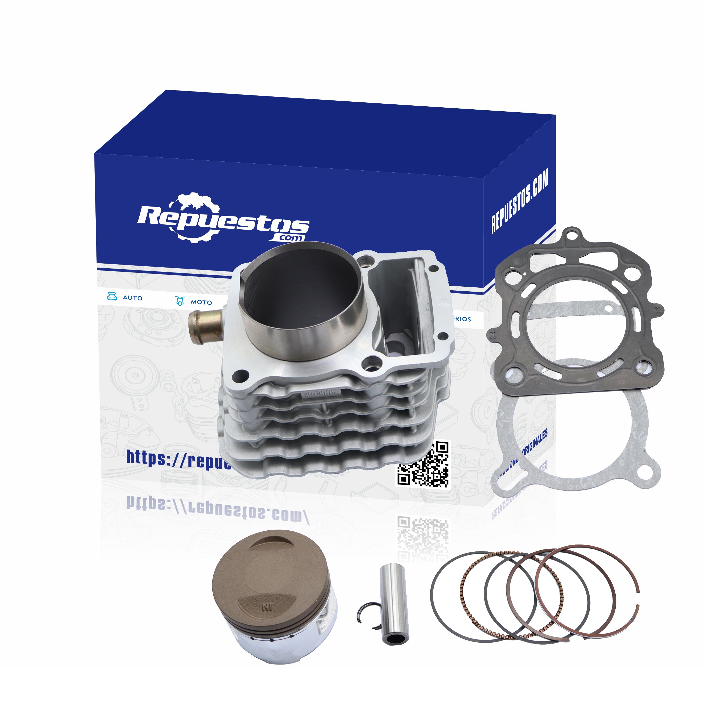 KIT DE CILINDRO PARA DINAMO MOTOCARRO HEAVY CAB 300 M – REPUESTOS.COM