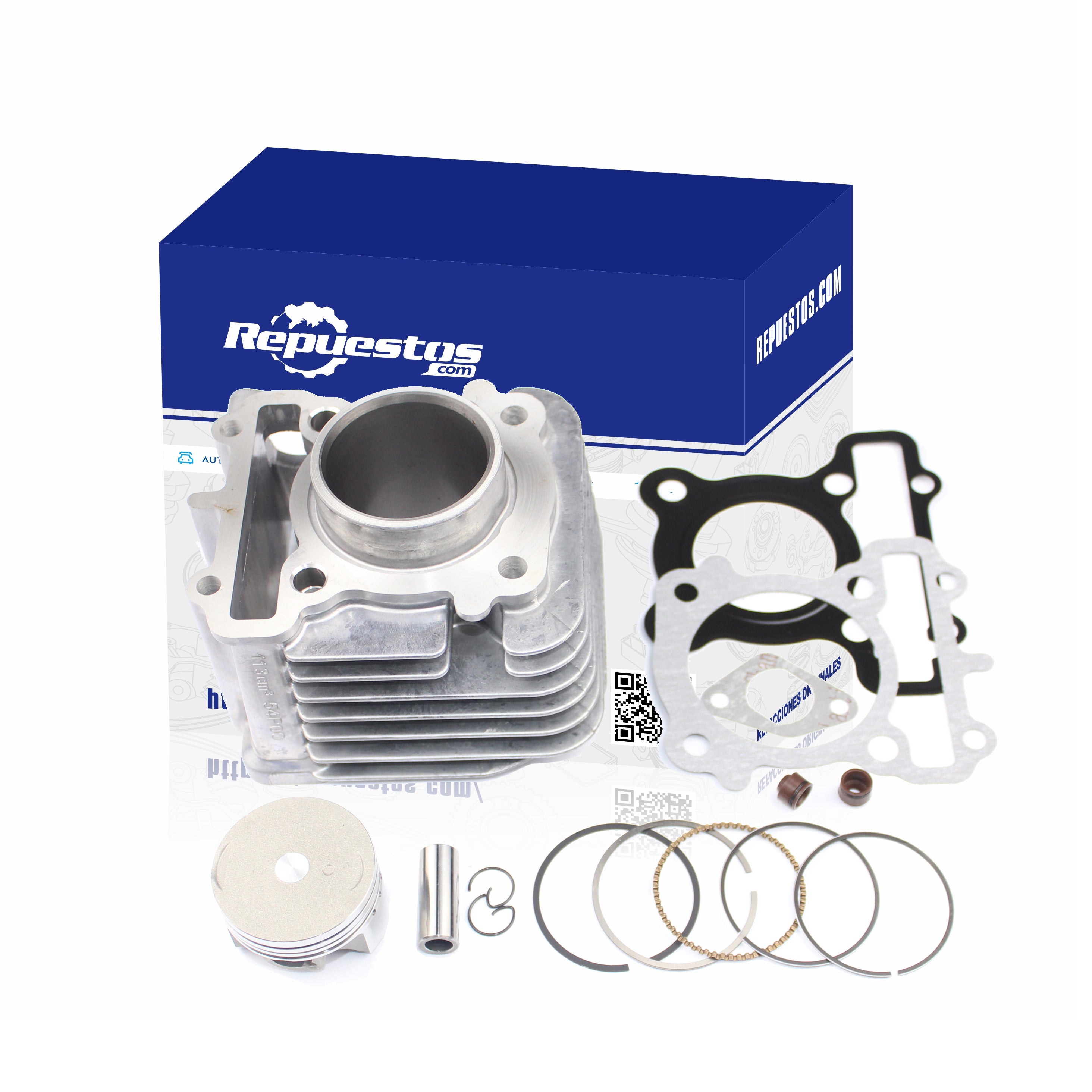 KIT CILINDRO COMPLETO YAMAHA RAY Z 115 CYGNUS ALPHA 115 – REPUESTOS.COM